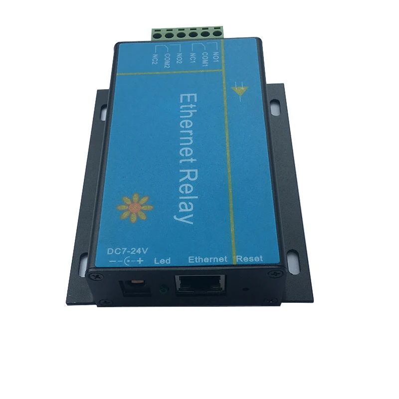 2 way Ethernet network relay module IP controller intelligent household ...