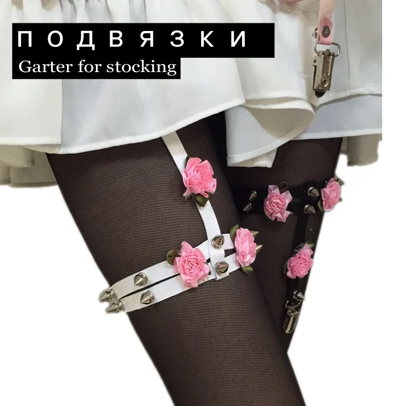 Punk Cosplay Rock N Roll KERA Visual Sexy Harajuku Women Garters Belt ...