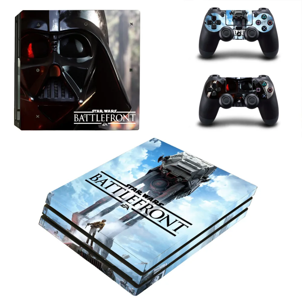 Star Wars PS4 Pro Skin Sticker and Controller Decal Vinyl - ConsoleSkins.co