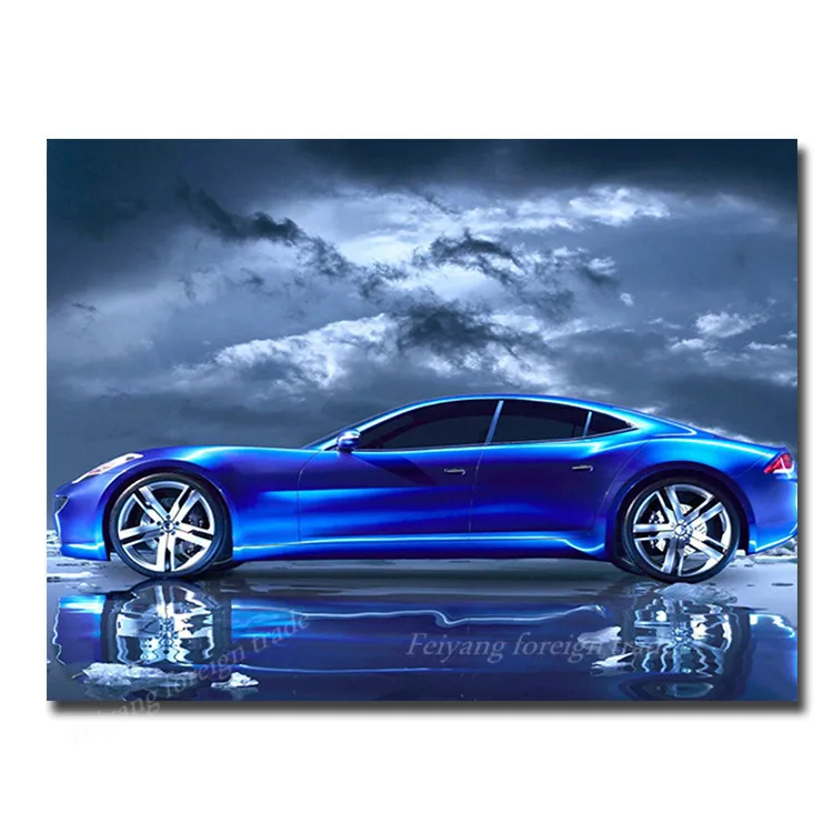 full Diamond painting Luxury cars picture with rhinestones decorative ...