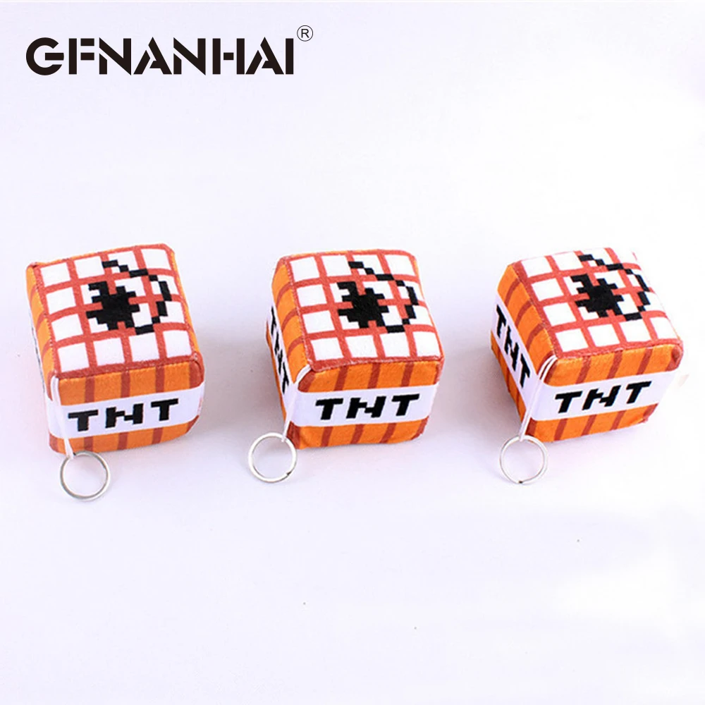 Hot TNT Minecraft Plush Pillow 10cm/20cm/40cm Minecraft Toys TNT Pillow ...