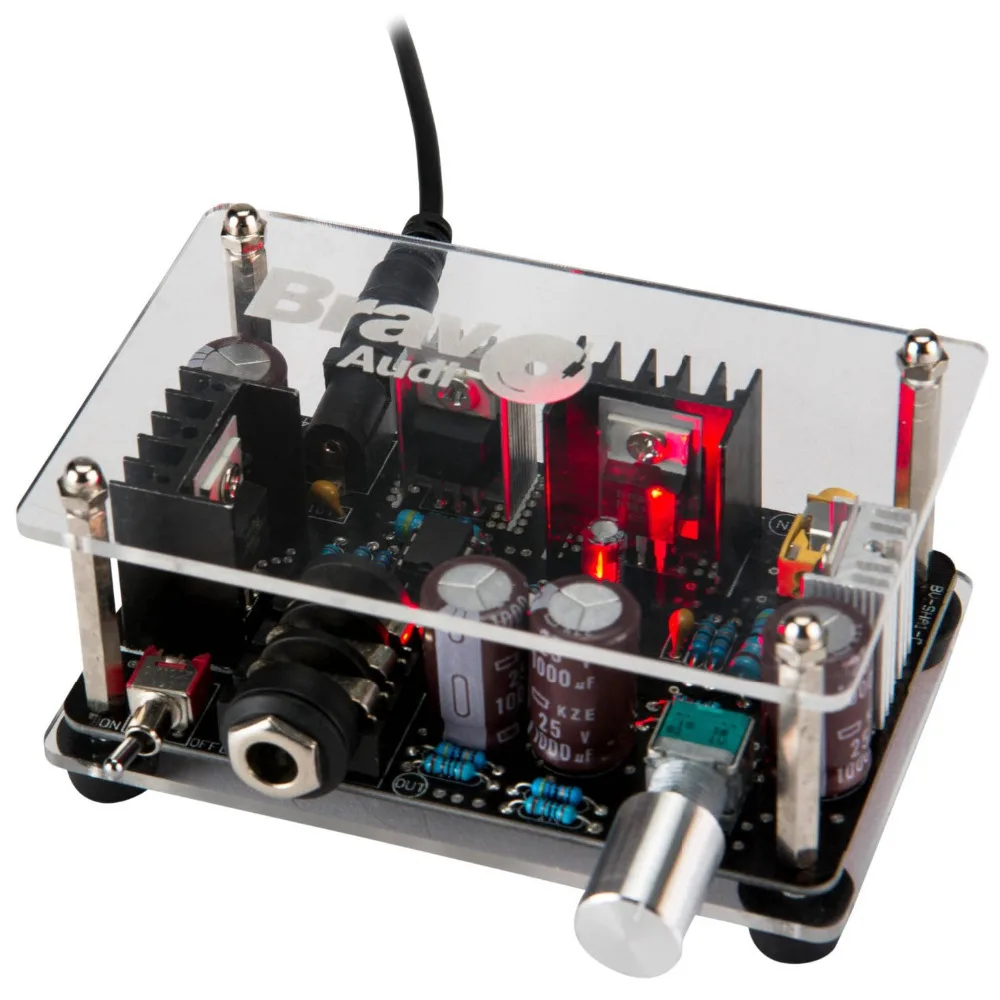 Bravo Audio S1 Solid State DC 24V 480mV HIFI Music No Tube Headphone ...