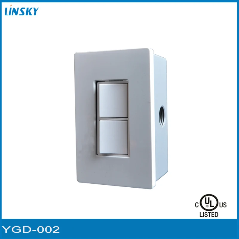 Unfold Mounted Junction Box UL approved American Standard Duplex Rocker ...