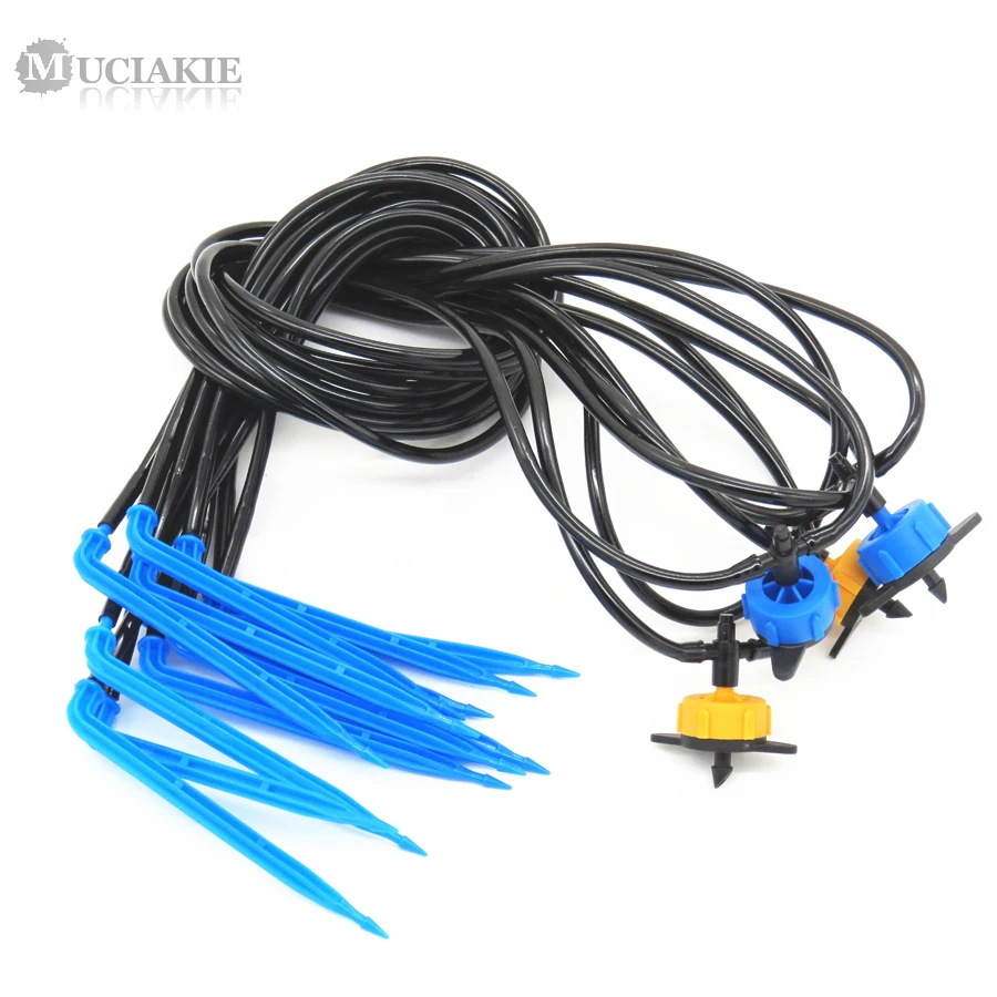 MUCIAKIE Drop Irrigation System for Bonsai Spider Distribution Assembly ...