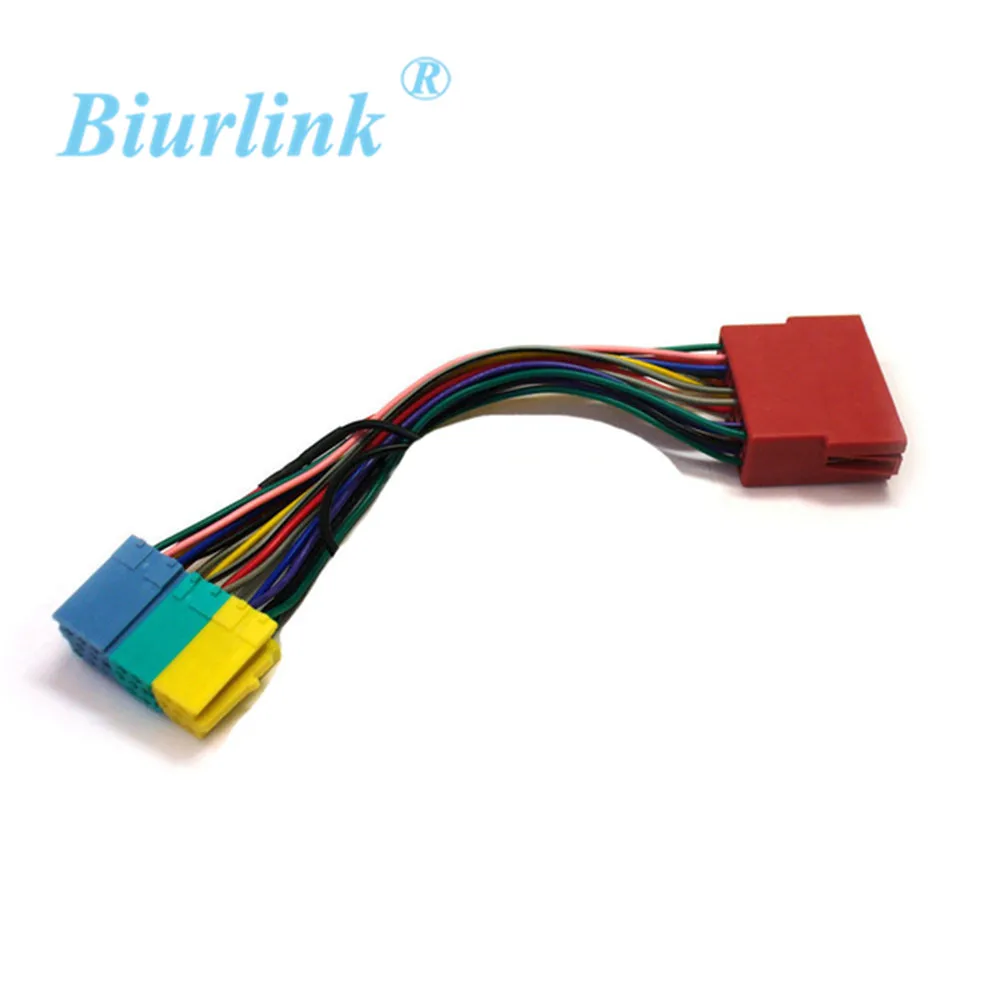 Biurlink-Radio-Adapter-Mini-ISO-Stecker-Verl-ngerung-CD-Harness-Kabel-f ...