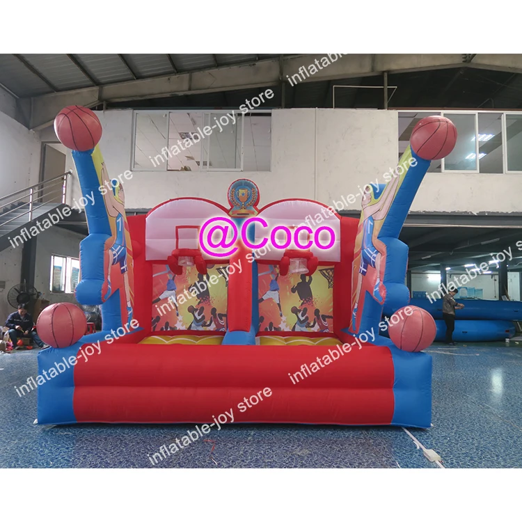 Free Ship To Door!2018 New Inflatable Basketball Hoop With Outdoor ...