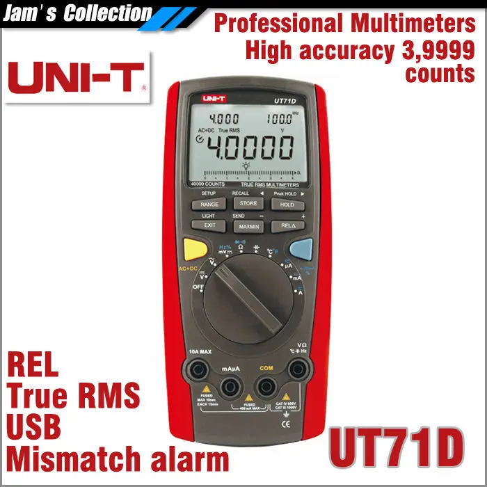 Купить UNI-t ut71d высокая точность 40000 рассчитывает профессиональный ...