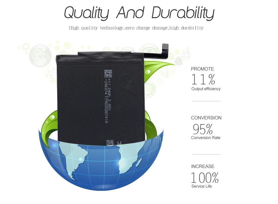 2900mAh Li-Polymer Battery BN37 for Xiaomi Redmi 6