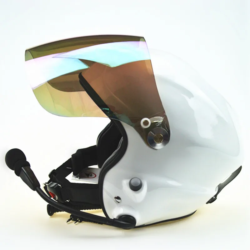 Paramotor-Helmet-with-Colorful-Mirror-Visor-Powered-Paraglider-Helmet ...