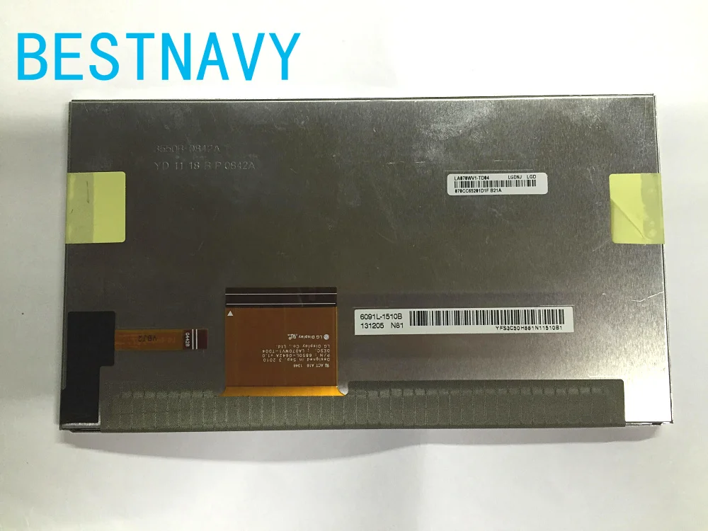 LA070WV1 TD04 LA070WV1(TD)(04) Original A+ grade 7 inch 800*480 LCD Display Screen Panel Module ...