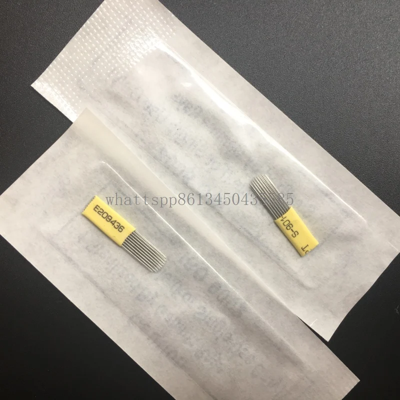 Купить 100 шт. 17pin п-образный двойной линии бровей microblading ...