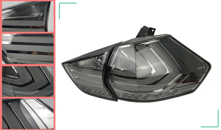 Nissan X-Trail Tail Lights 2014-2017 Rouge Led Tail Lamp Light Drl ...