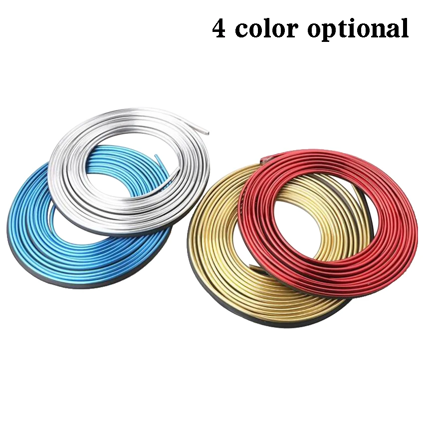 5M Car Styling Brand Stickers and Decals Interior Decorative 3D Thread ...
