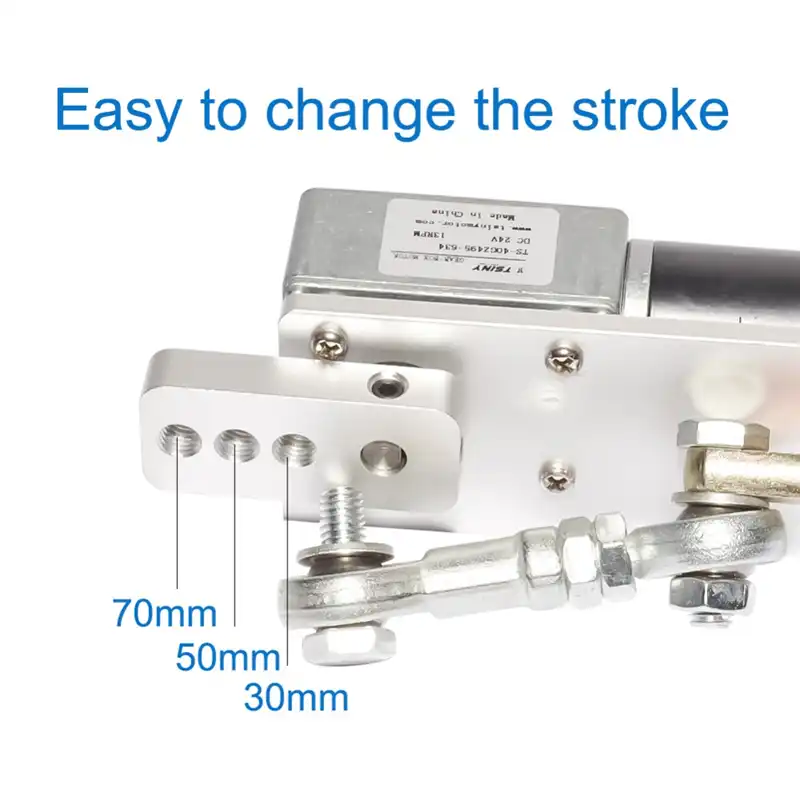 BEMONOC DIY Design DC 12V Linear Actuator Reciprocating Motor Stroke ...