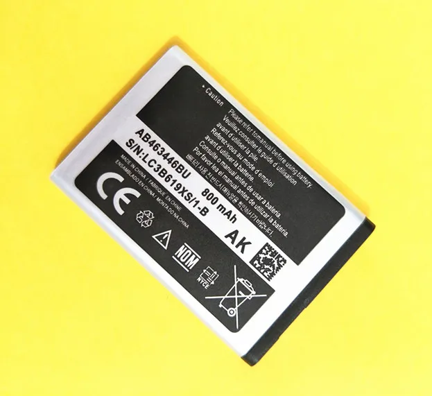 New-800mAh-AB463446BU-Battery-For-Samsung-C3300K-X208-B189-B309-F299 ...