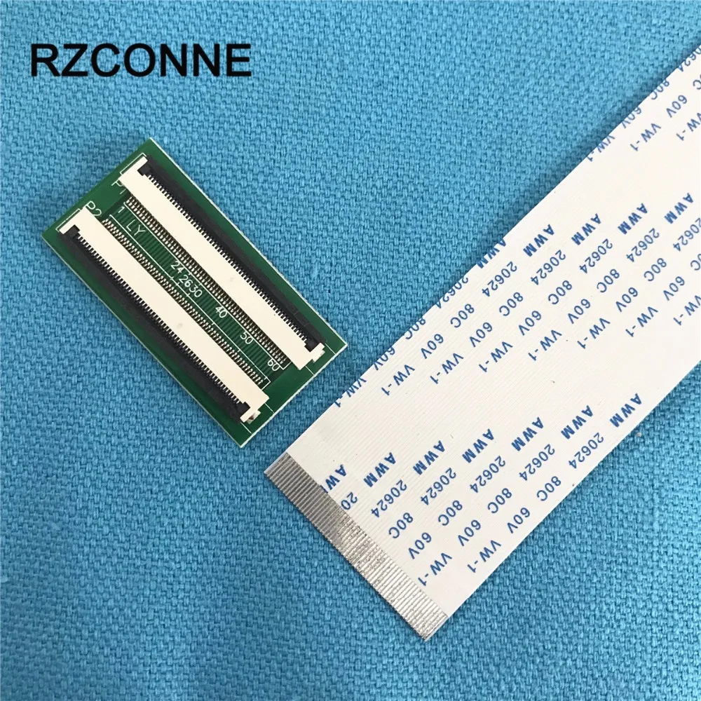 60Pin ~ 60Pin ZIF 0.5mm 피치 커넥터 어댑터 (연장 FFC 케이블 포함) 100 600mm 새로운 2set ...
