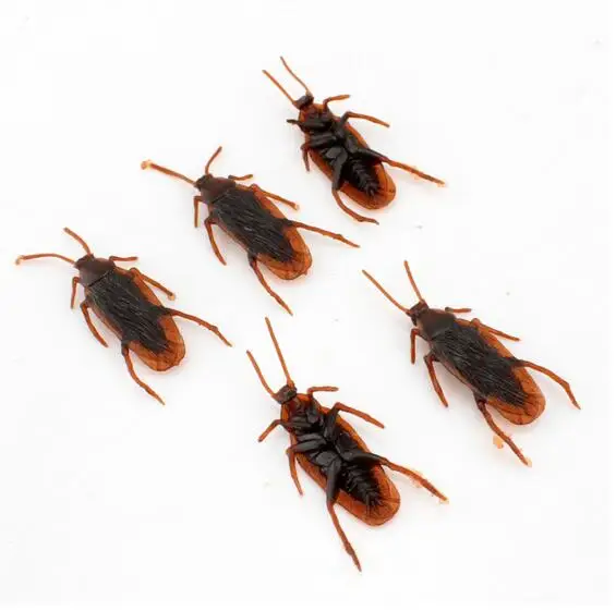 20PCS/lot Scary Bug Halloween Realistic Simulation Rubber Toys ...