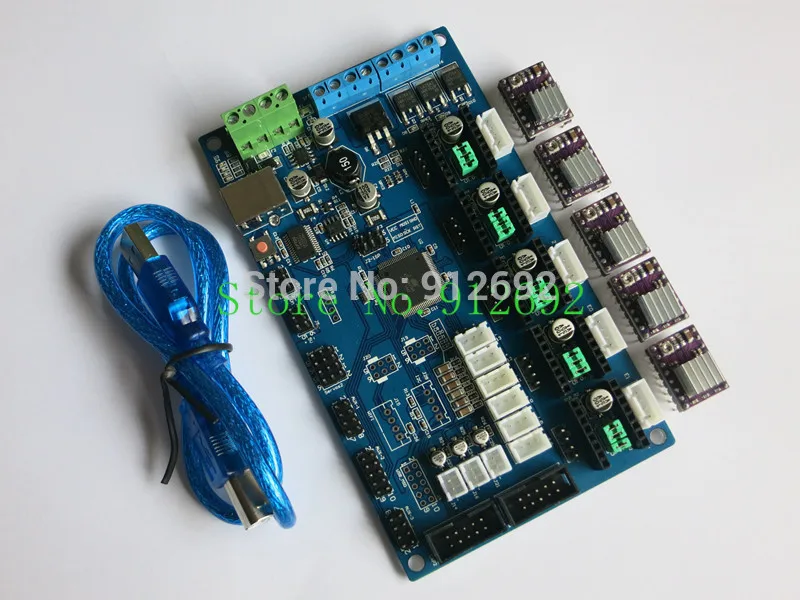 Free shipping! 3D printer control board mega 2560 r3 motherboard / MKS Gen V1.1 RepRap Ramps1.4 ...