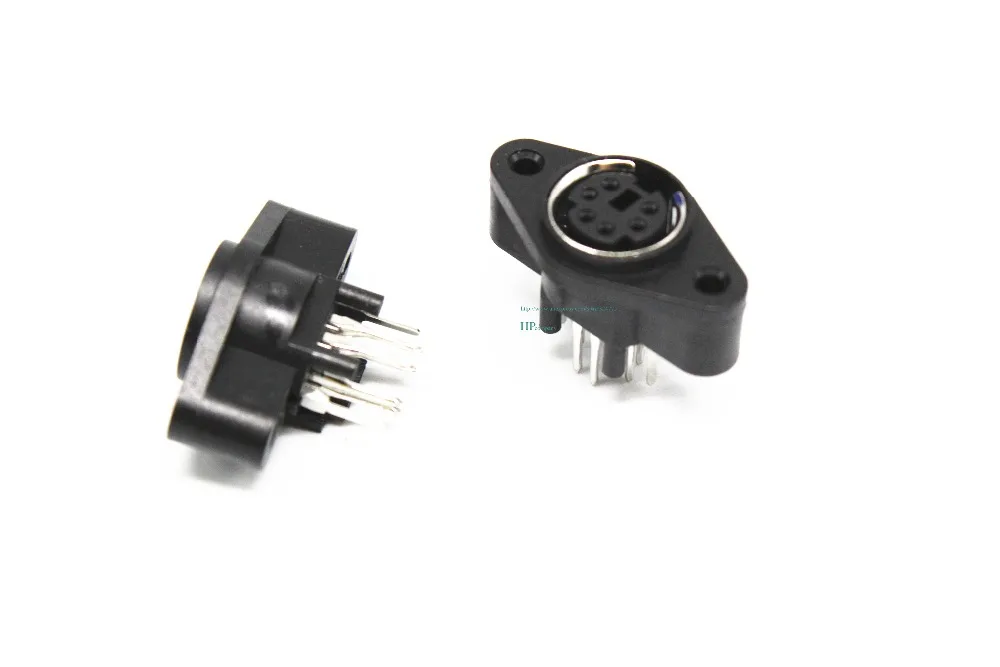 Conectores de Terminal MDC/S, Mini toma PS2/din, seat PS2, 6P, hembra ...