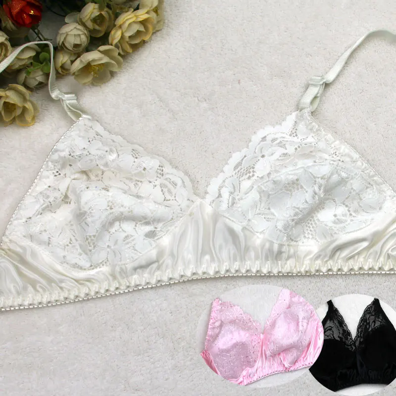 The Thin Air And 100% Silk Bra Size Bra Lady Lace Underwear|size bra ...
