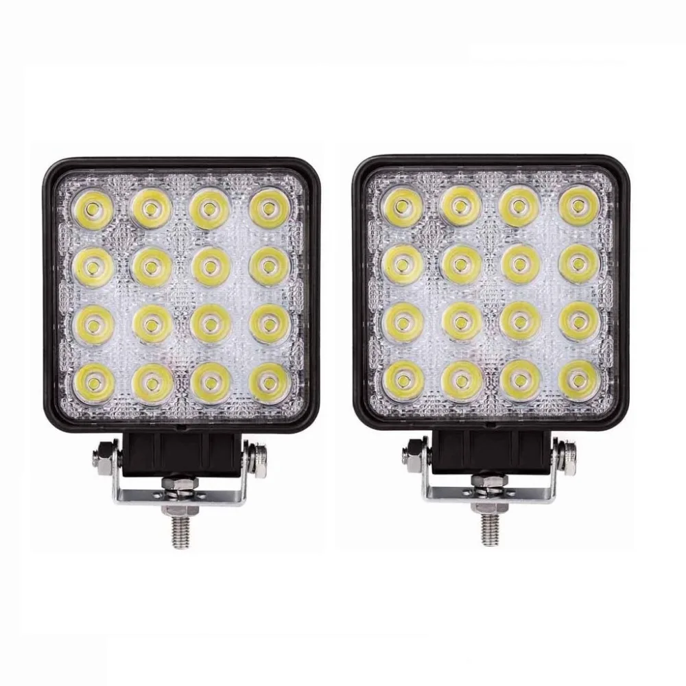 Kaleep 2 X 48W LED WORK LIGHT BAR 30 DEGREES SPOT BEAM OFFROAD ATV SUV ...