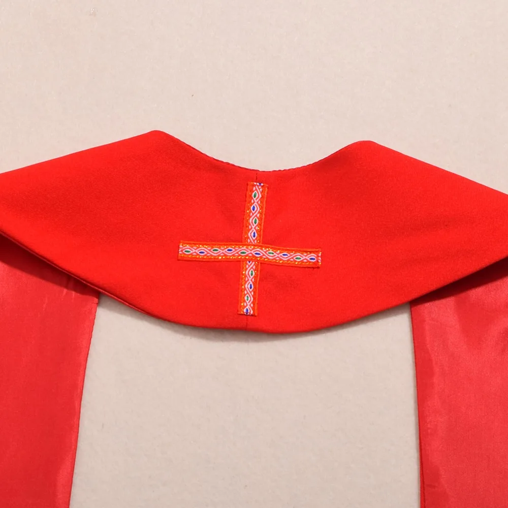 Priest Costume Church Clergy Vestments Cassock Chasuble Cope Robe