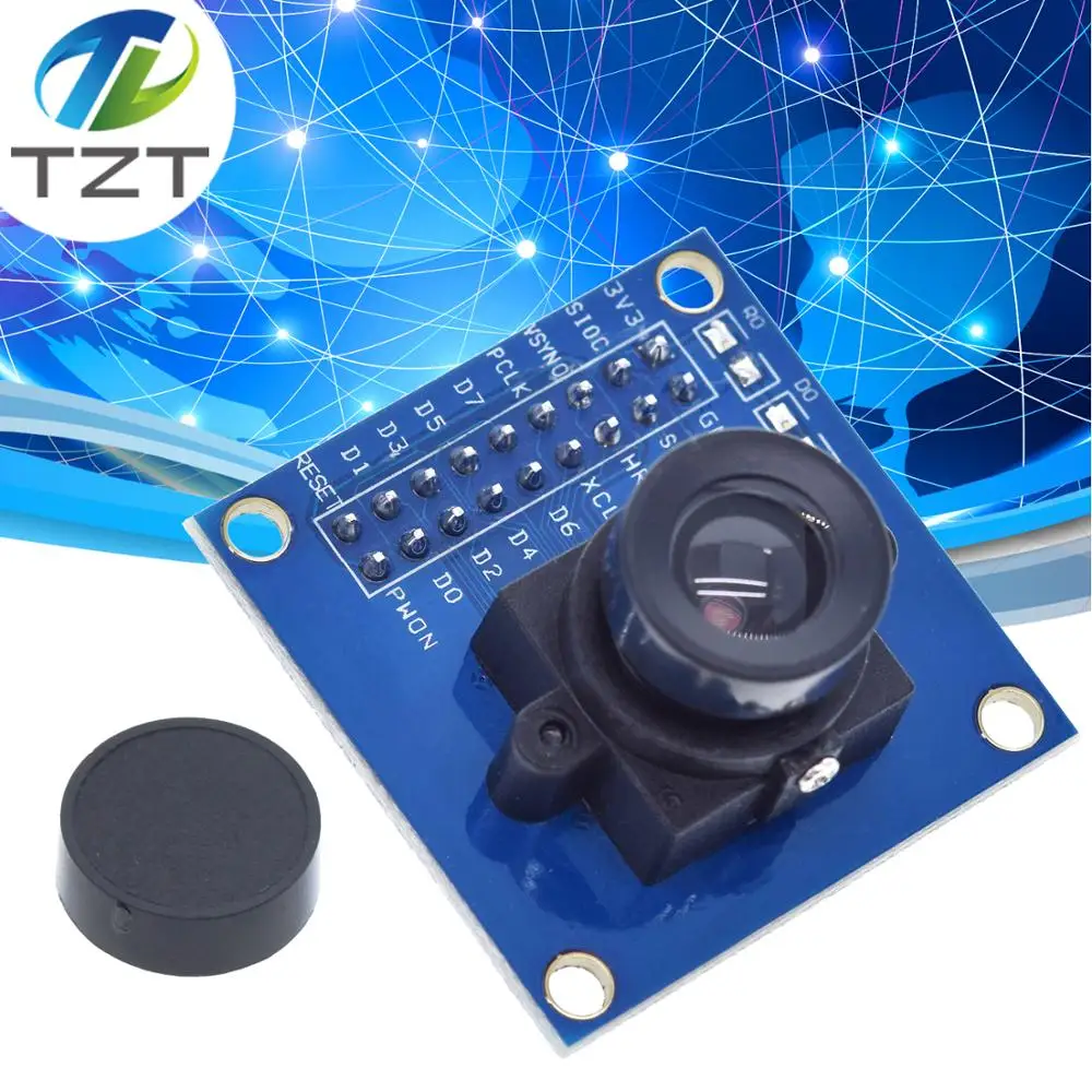 OV7670 camera module OV7670 module Supports VGA CIF auto exposure ...