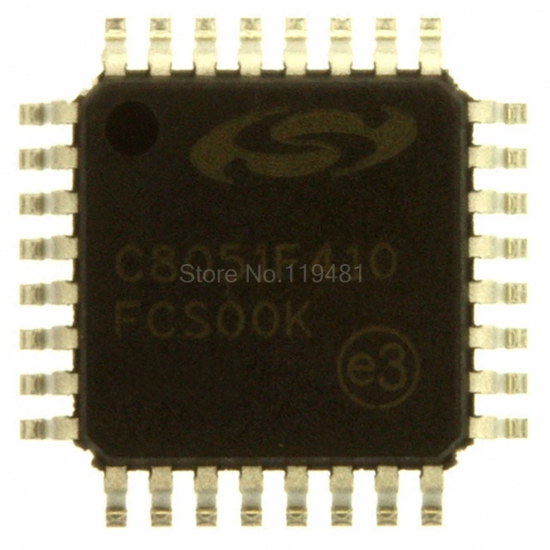C8051F410 8051 C8051F41x Microcontroller IC 8 Bit 50MHz 32KB (32K x 8 ...