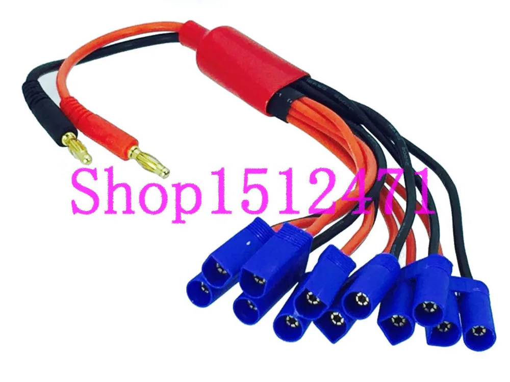 Lipo nimh nicd 용 4mm 바나나 플러그 충전기 리드 케이블에 1 ~ 6 ec5 남성|ec5|ec5 plug - AliExpress