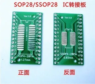 36PCS-LOT-SO-SSOP-SOIC-MSOP-TSSOP28-TSSOP20-turn-DIP28-1-27MM-0-65MM ...