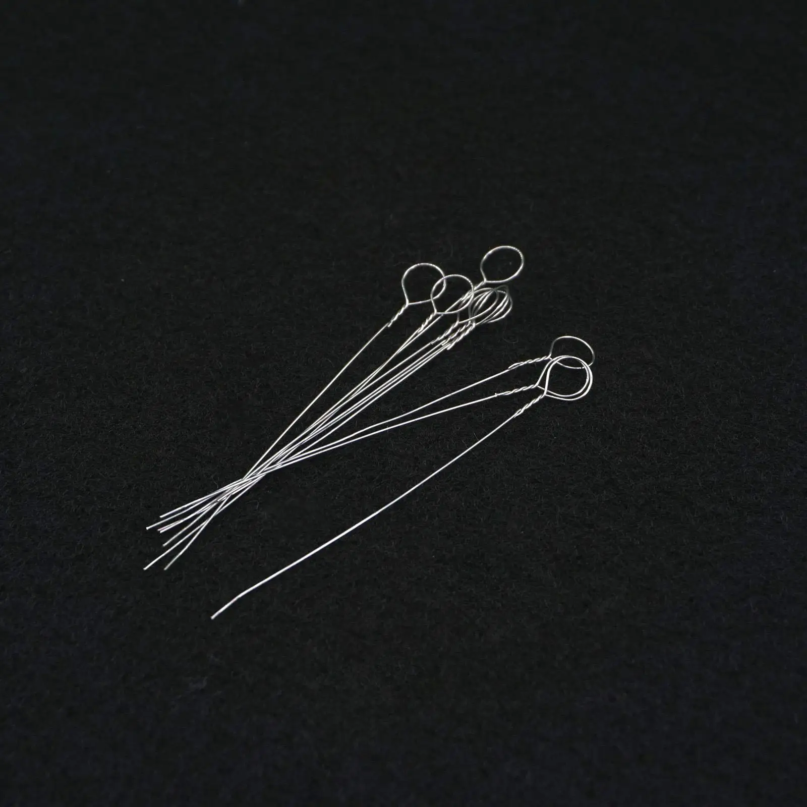 10PCS 4mm Diam Inoculation Loop Nichrome Wire Lab Bacteria Culture ...