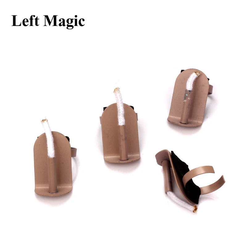 4 Pcs/ Set Finger Fire Magic Tricks Close Up Stage Magic Props Magician ...