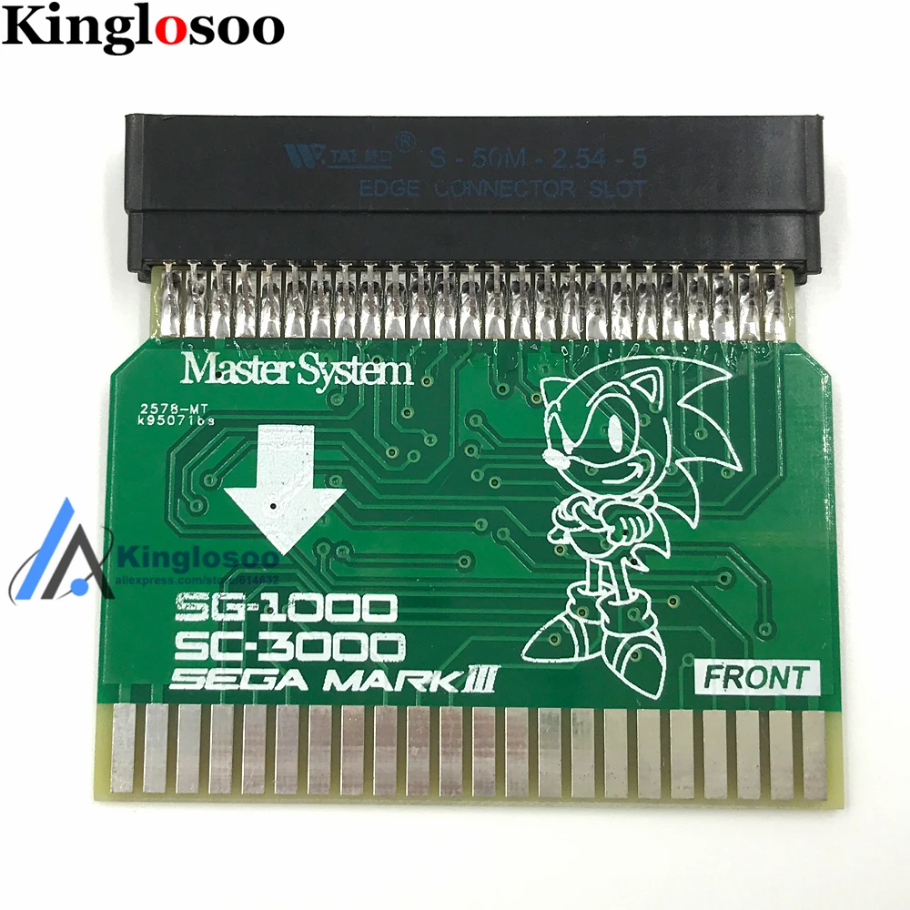 SMS2SG1000 Sega Master System (U.S. Version) to Sega MARK III (Japanese ...