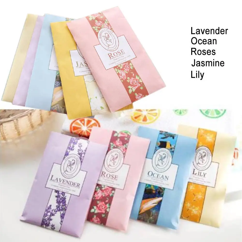 2pcs Aromatherapy Natural Smell Incense Wardrobe Sachet Air Fresh Scent ...