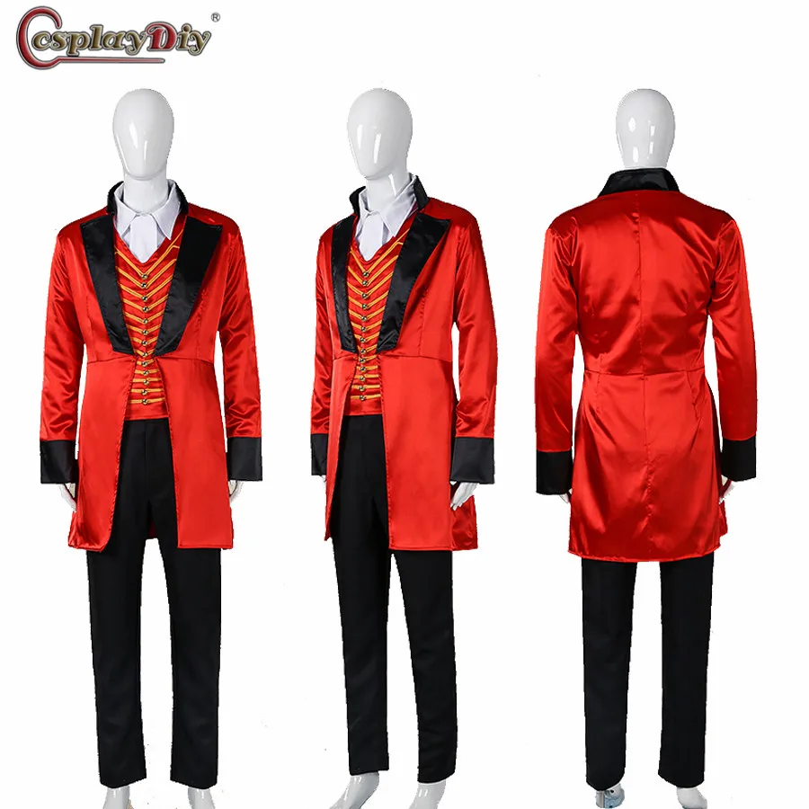 Cosplaydiy el mejor Showman P.T. Barnum traje de Cosplay para hombre ...