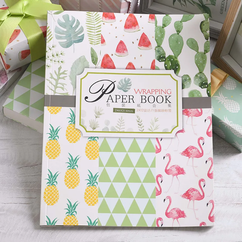 Scrapbooking Paper Designs Green