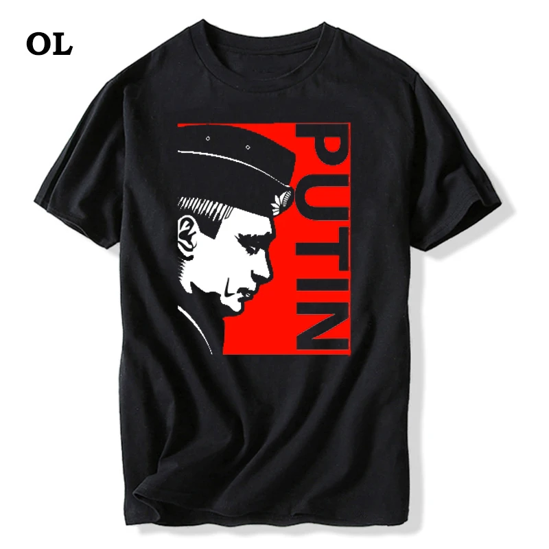 Putin Tee Shirt VladimirPutin Short Sleeve O neck Summer Fashion ...
