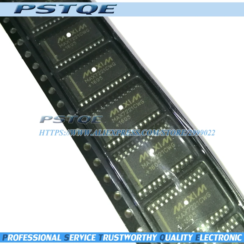 MAX7221CWG + T MAX7221CWG MAX7221 SOP, nuevo, ORIGINAL, envío gratis ...