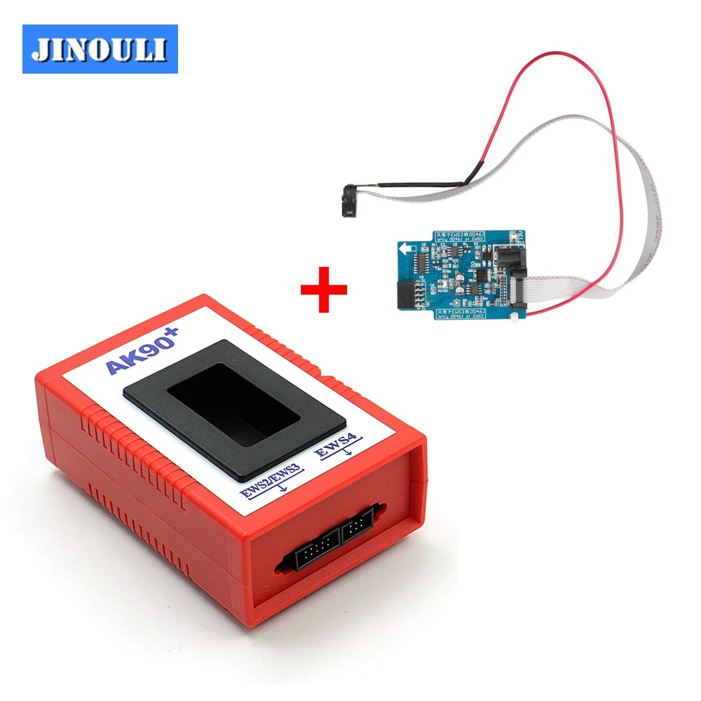 DHLฟรีAK90 + K LINE OD46J EWS3อะแดปเตอร์Ak90 + Key ProgrammerสำหรับEWS ...