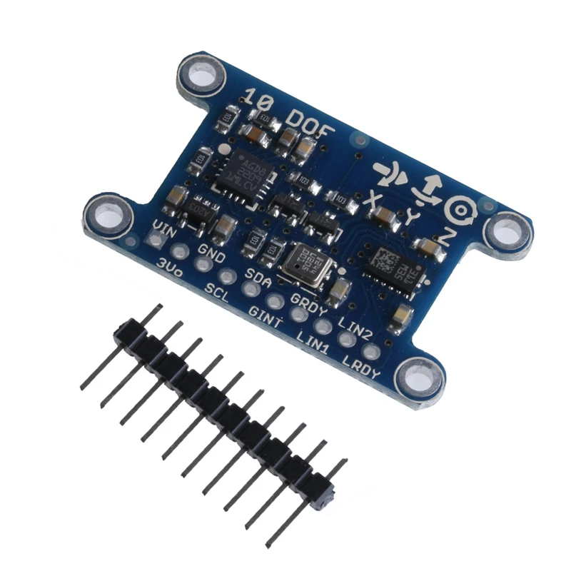10dof Imu Breakout L3gd20 Lsm303 Bmp180 Attitude Sensor 3 Axis ...
