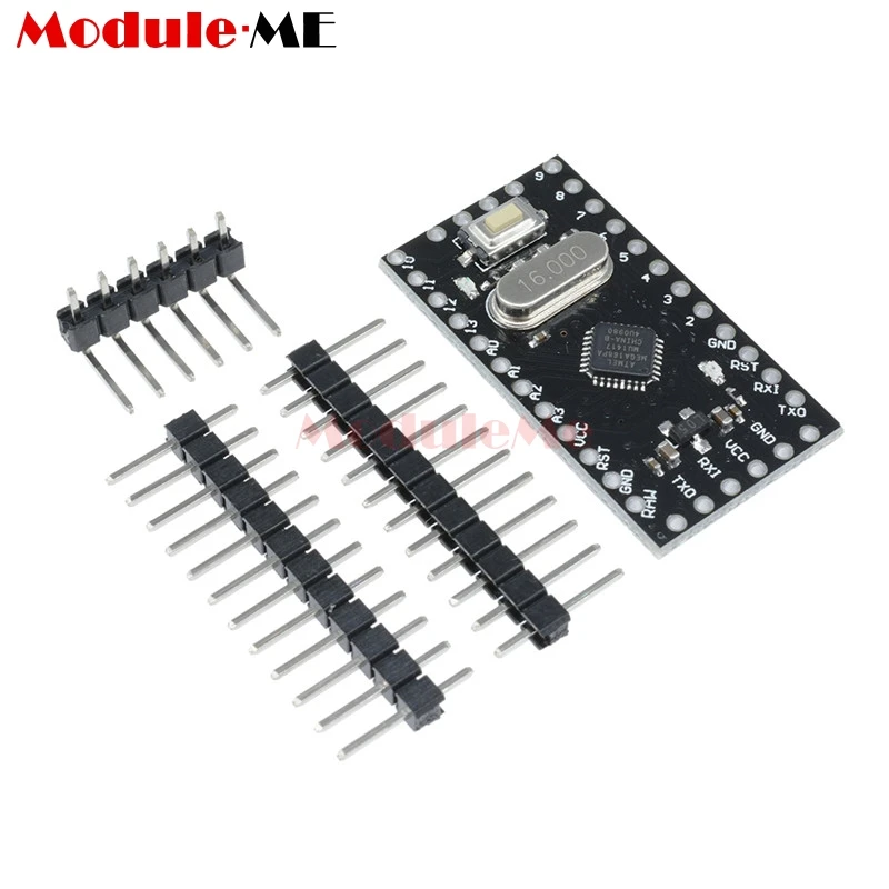 Pro Mini ATMEGA168 ATMEGA168P 16MHz Bootloader Board For Arduino 5V 16M ...