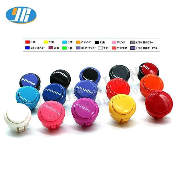 Original Sanwa Buttons Push Button Coin Operated Games, 46% OFF