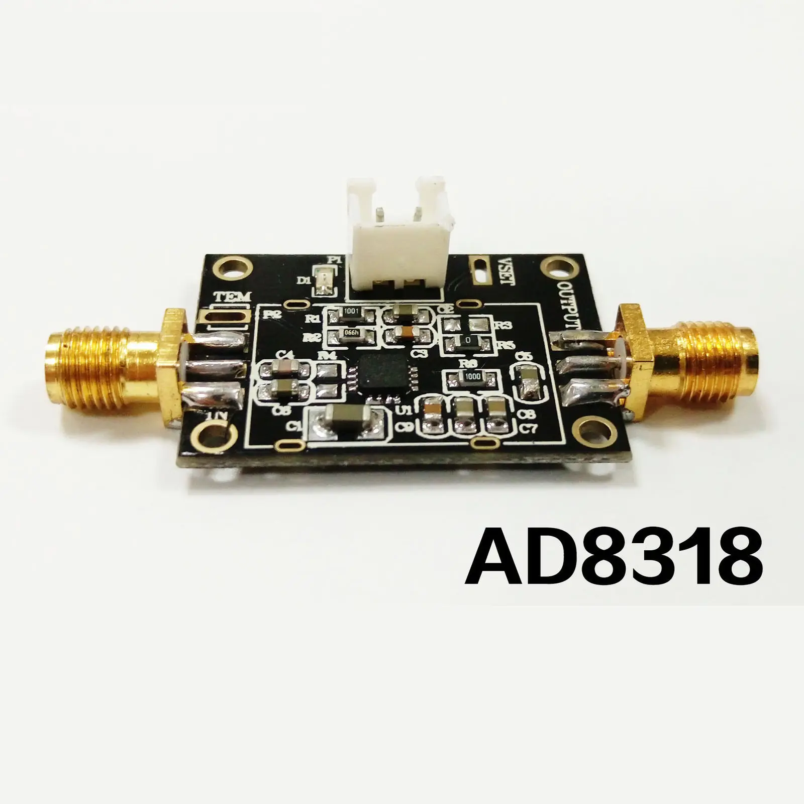AD8318 1M 8000MHZ 70dB 로그 검출기 증폭기 SiGe Log 모듈 RSSI 측정 RF 전력계|교체부품&액세사리 ...