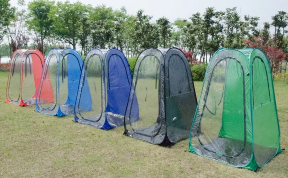 야외 비 방수 단일 사람 태양 그늘 절연 팝업 텐트/따뜻한 팝업 휴대용 PVC 텐트|pop tent|pop up tentpvc ...