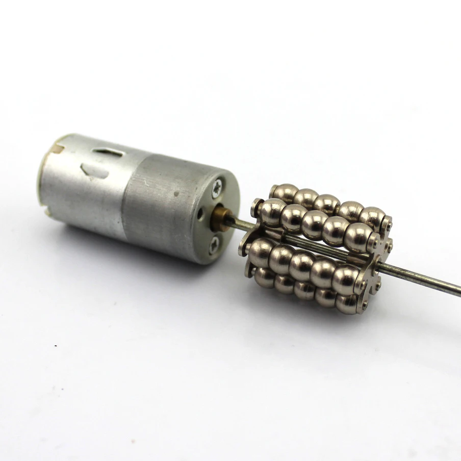 280 steel ball gear motor mini DC motor/3 6V long short shaft ...