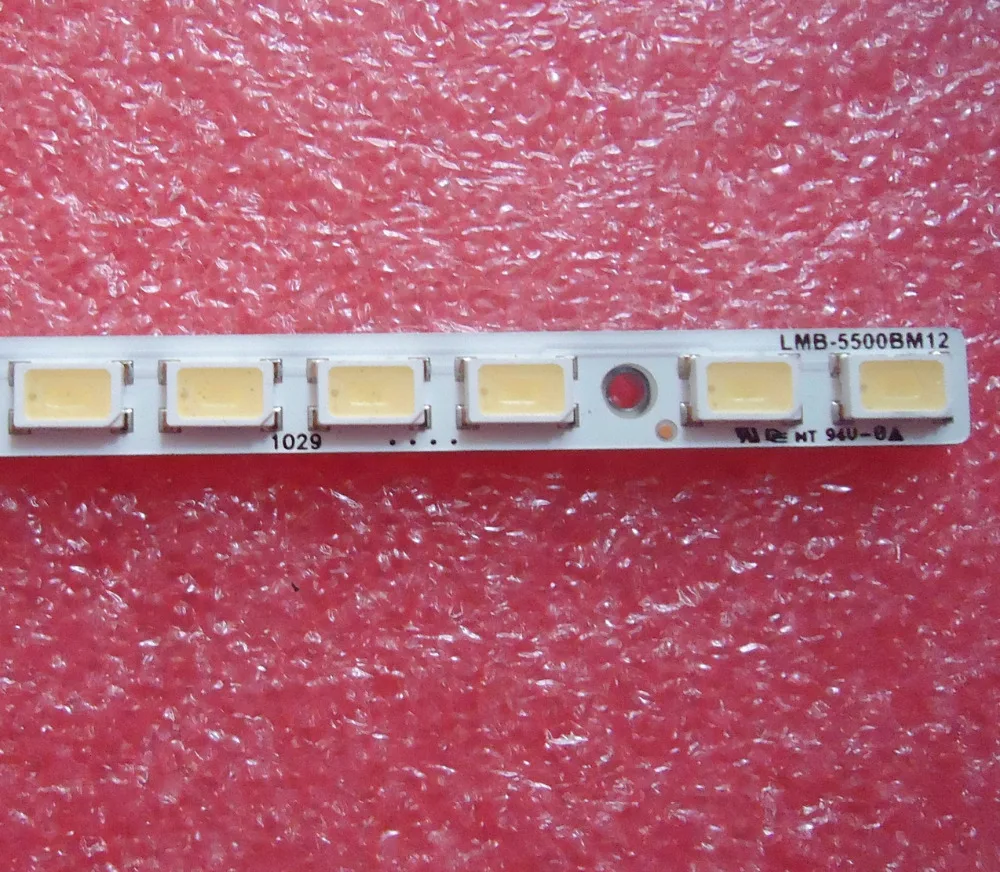 617mm LED Backlight Lamp strip 80leds for UA55C6200UF 74.54T02.001/002 ...