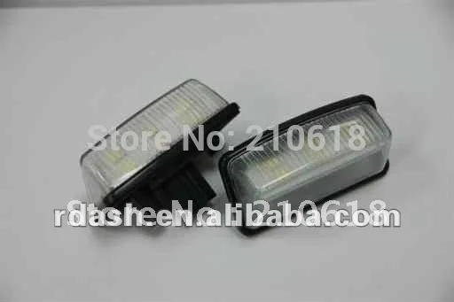SD MOTOR (Frete Grátis) LED License Plate Lamp para Toyota Alphard ...