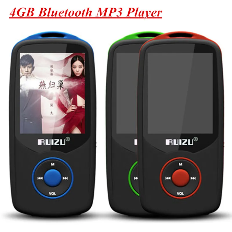 Original RUIZU X06 Bluetooth MP3 4G Wireless Hifi MP3 Music Player ...