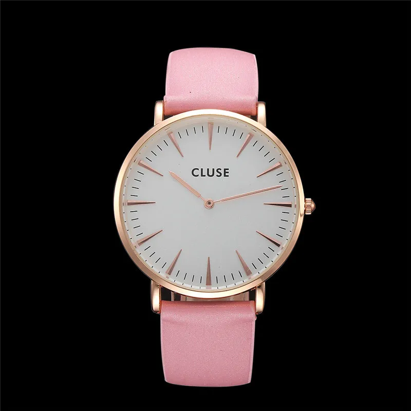 Cluse Quartz Watch For Women Men Famous Brand Pink Watches Relojes ...