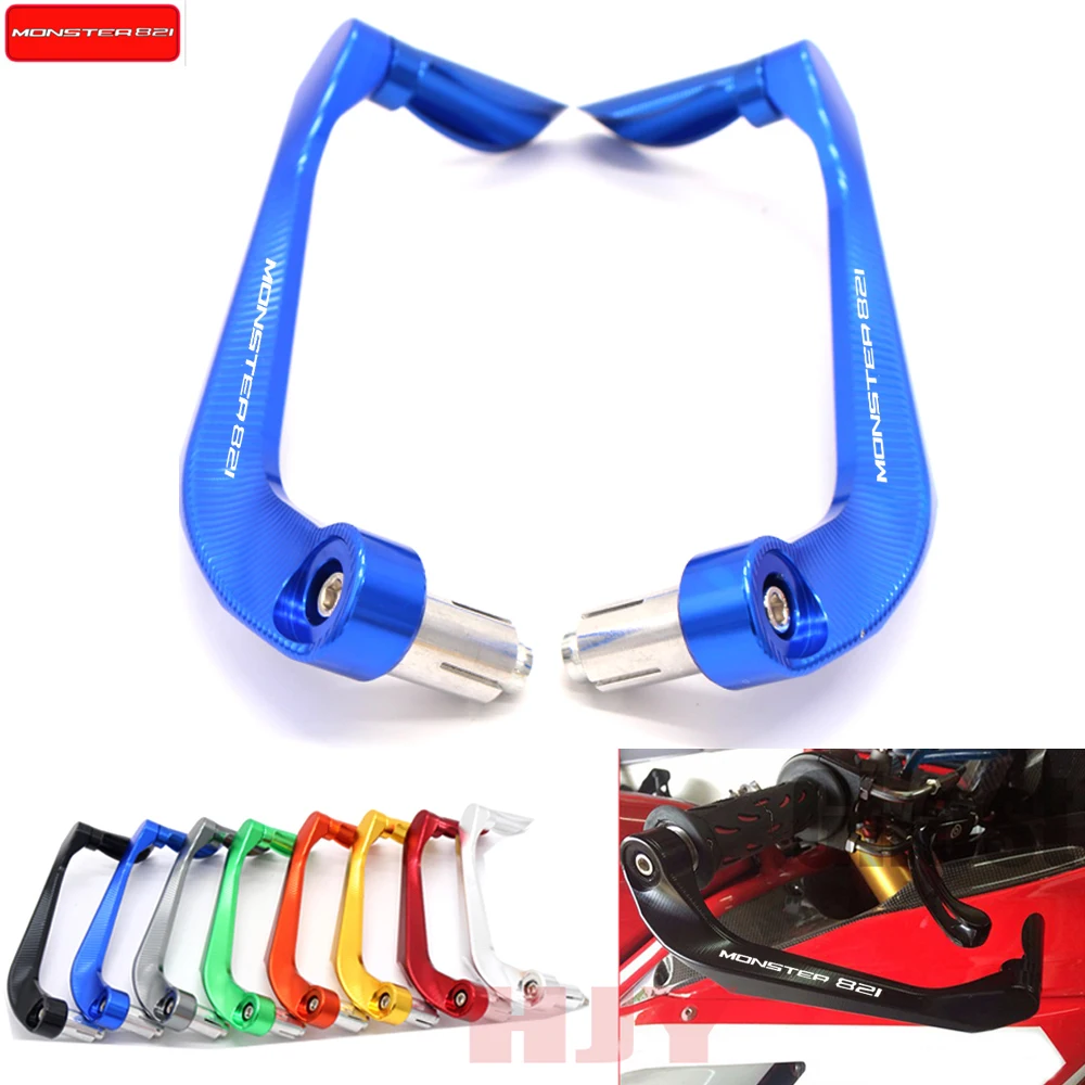 Universal 7/8" 22mm Motorcycle Handlebar Brake Clutch Levers Protector ...